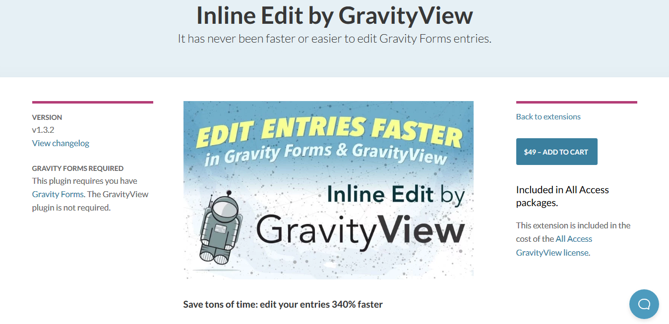 GravityView – Inline Edit – CreativeSea