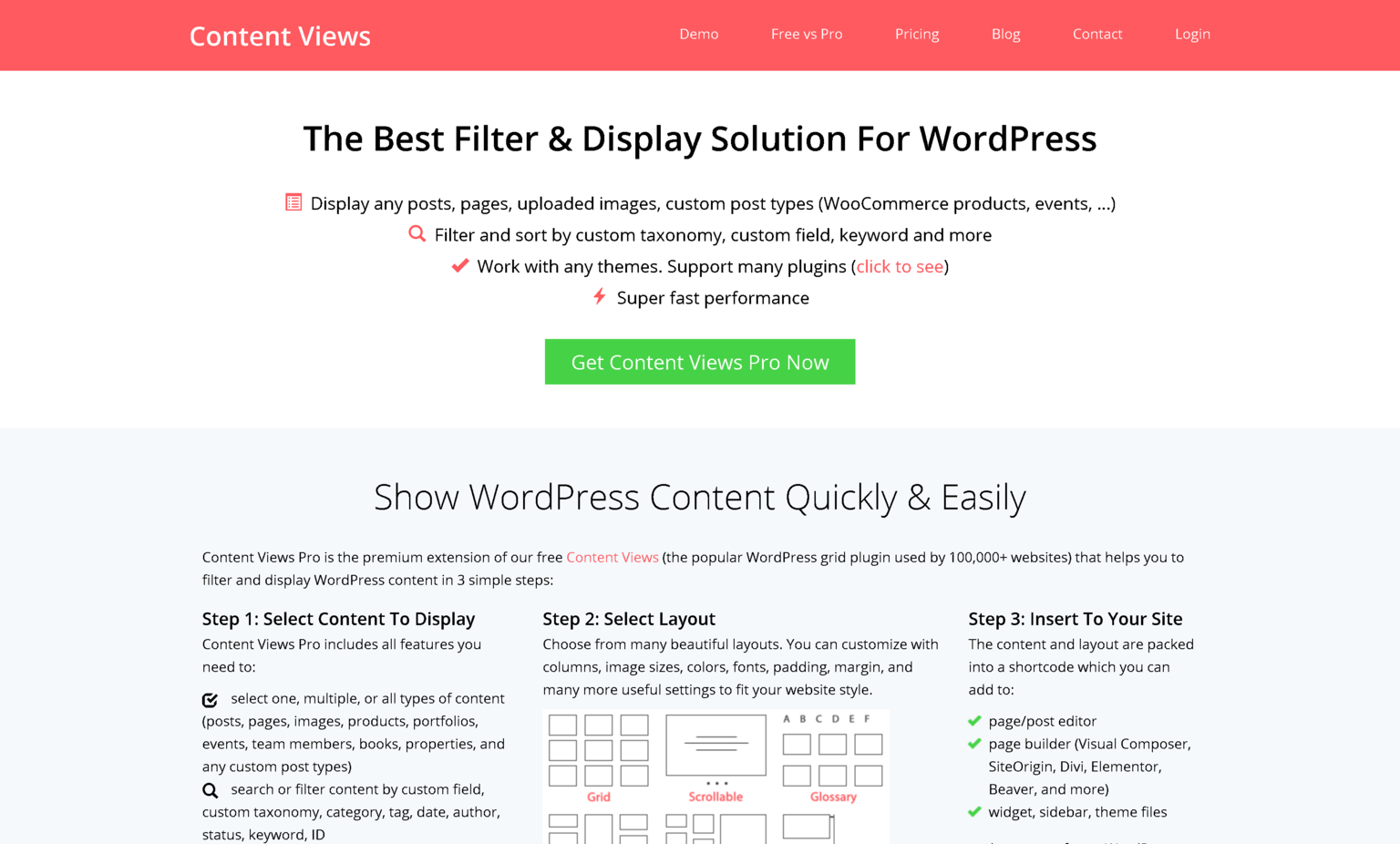Content Views Pro – WordPress Grid Plugin – CreativeSea