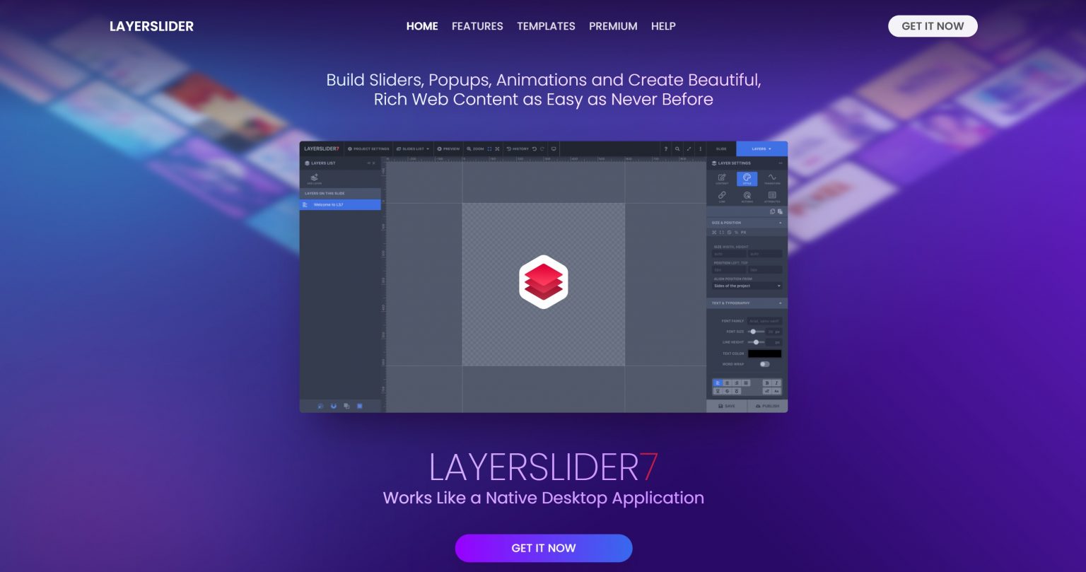 Kreatura Slider (Layerslider) + Templates – WordPress Plugin – CreativeSea