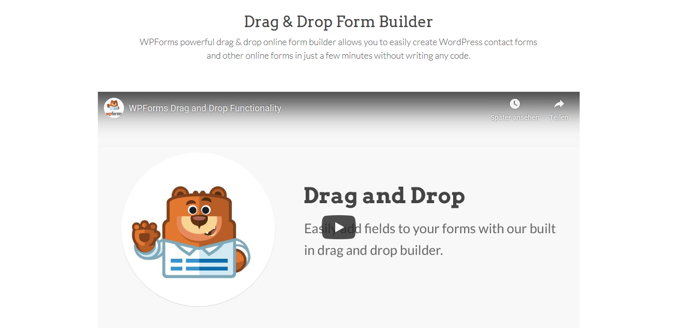 WPForms – Drag & Drop WordPress Form Builder – CreativeSea