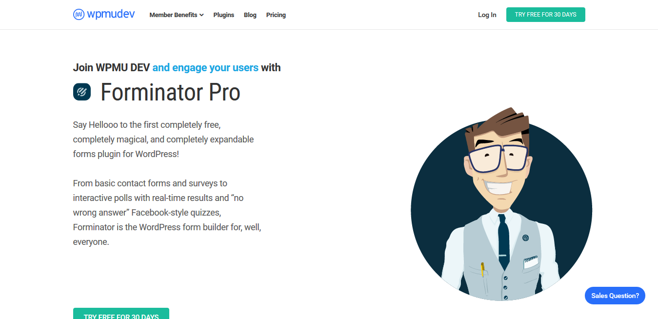 WPMU Dev Forminator Pro – Form Builder – CreativeSea