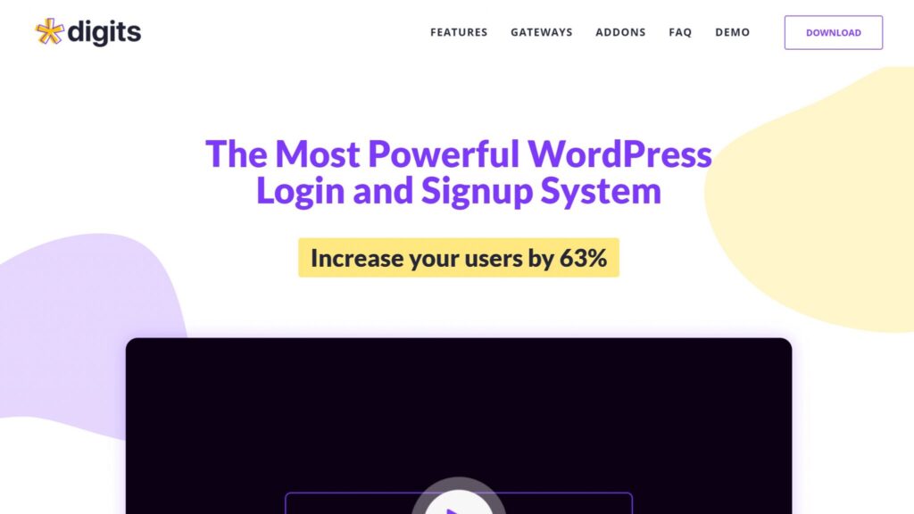 Digits – WordPress Number Signup And Login – CreativeSea