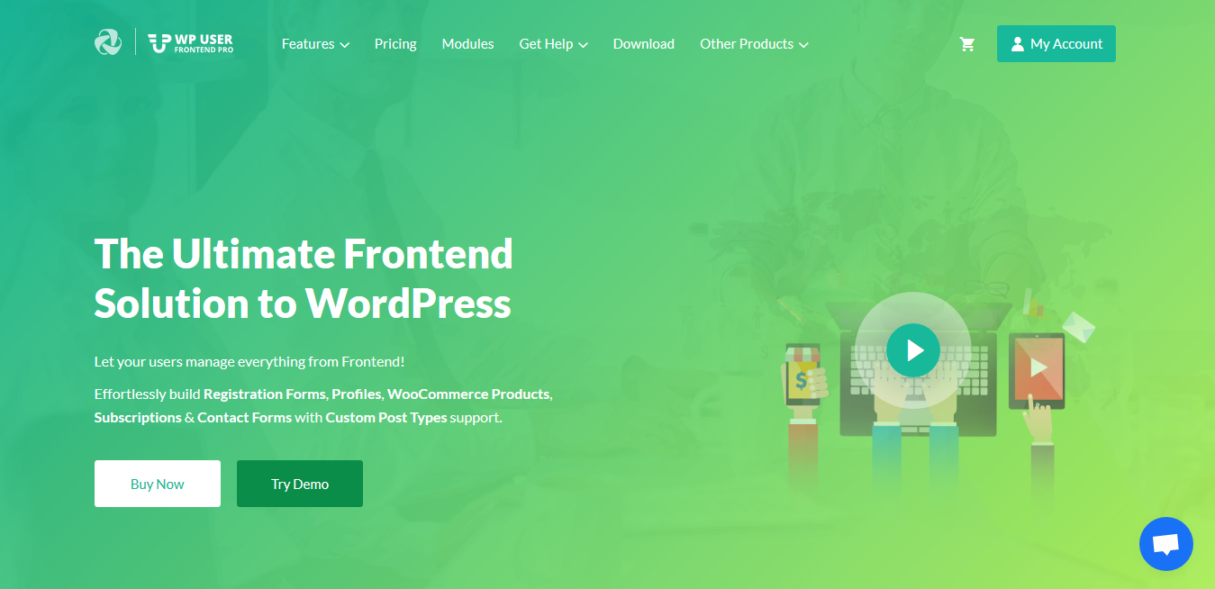 User Frontend Pro Business – Ultimate Frontend Solution – CreativeSea