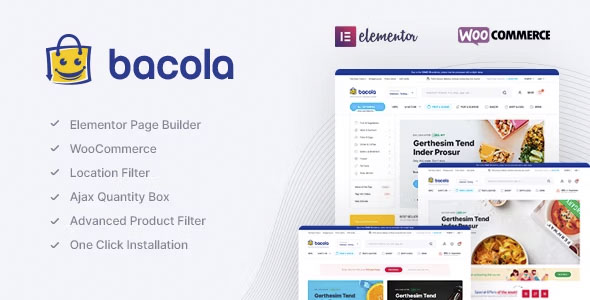 Bacola – Grocery Store and Food eCommerce Theme – CreativeSea